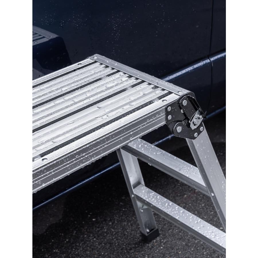 足場台 脚立 洗車 ステップ 車 幅広 アルミ 軽い 折りたたみ 洗車 耐荷重 EEX-KYA25 : eex-kya25 : イーサプライ ヤフー店 - 通販 - Yahoo!ショッピング