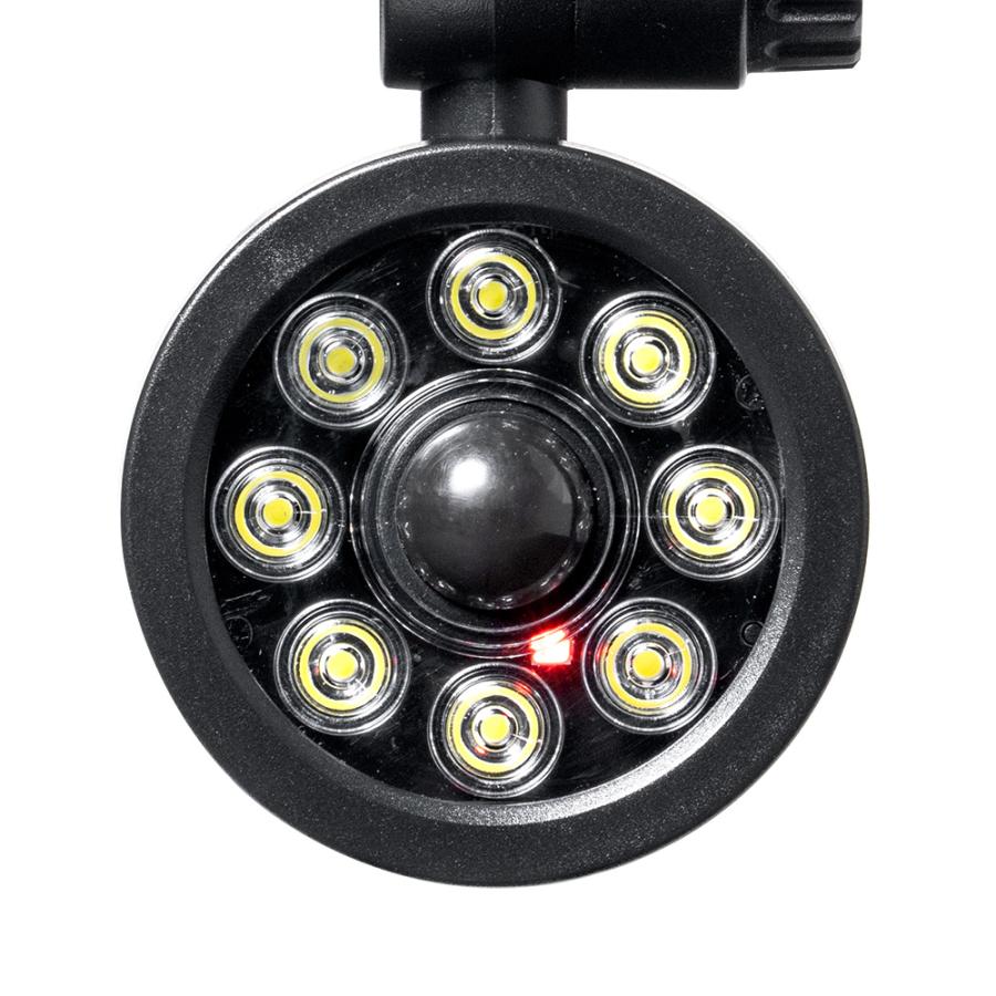 イーサプライ（e-supply） 在庫限り センサーライト 人感センサー 屋外 led ソーラー 防犯 充電式 ダミーカメラ型 EEX-LEDSRSL02BK : イーサプライ ヤフー店 ...