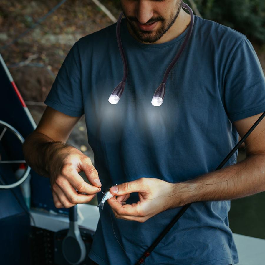 イーサプライ 在庫限り ネックライト USB充電 明るい LED 角度調整 軽量 読書 釣り 作業用 ウォーキング おすすめ EEX-LEDWE01 : イーサプライ ヤフー店 - 通販 ...