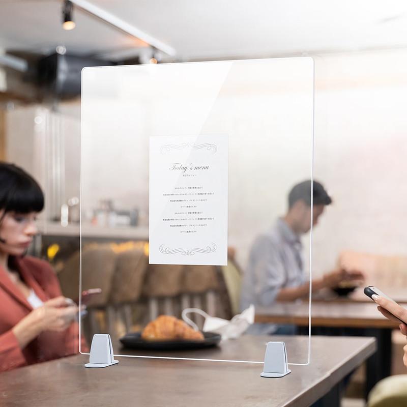 パーテーションスタンド 卓上置き型 汎用 パーティションスタンド 台座 ホルダー ホワイト 2個入 EEX-PATH02 : eex-path02 : イーサプライ ヤフー店 - 通販 ...