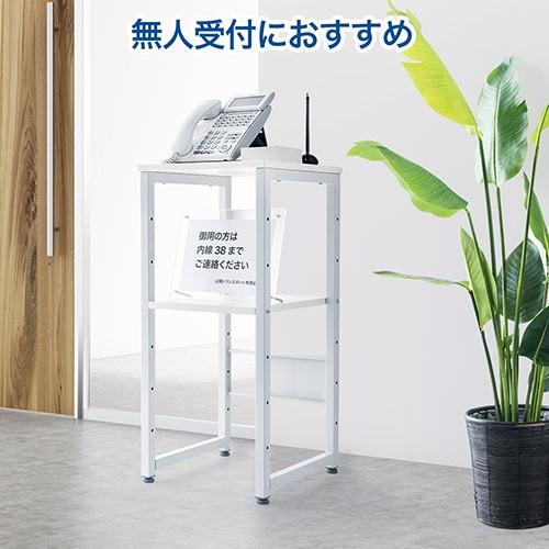 イーサプライ 消毒液台 アルコール ポンプ ボトル マルチスタンド コンパクト 2段 白 台のみ ウォーターサーバー台 ウォーターサーバーラック EEX-PRJS01-3 : イーサプライ ...