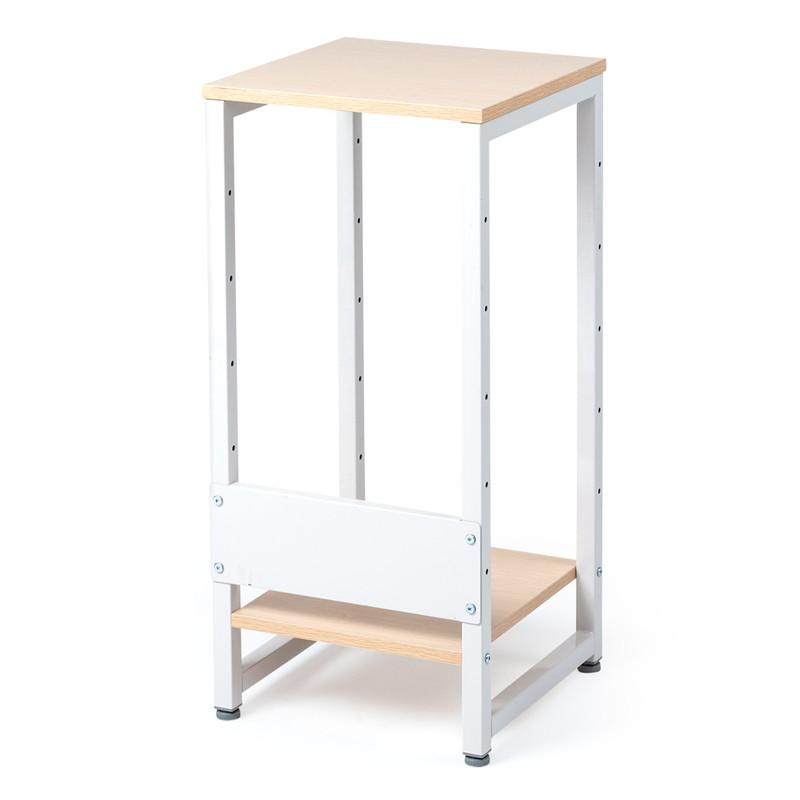 イーサプライ 消毒液台 アルコール ポンプ ボトル マルチスタンド コンパクト 2段 木製天板 ナチュラルブラウン ウォーターサーバー台 EEX-PRJS01WD : イーサプライ ヤフー店 ...