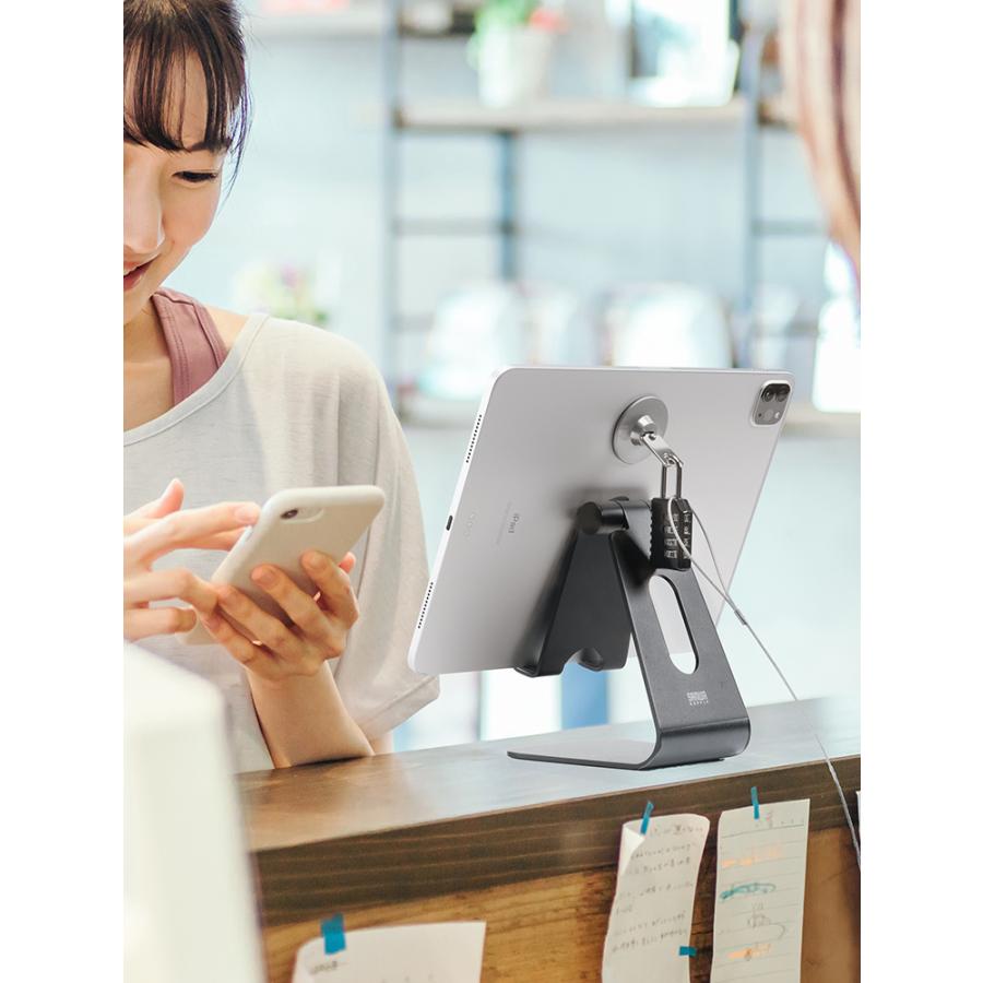 イーサプライ（e-supply） セキュリティワイヤー固定金具 両面テープ 鍵 ロック タブレット iPad モニター ノートパソコン EEX-SLP02 : イーサプライ ヤフー店 - 通販 ...