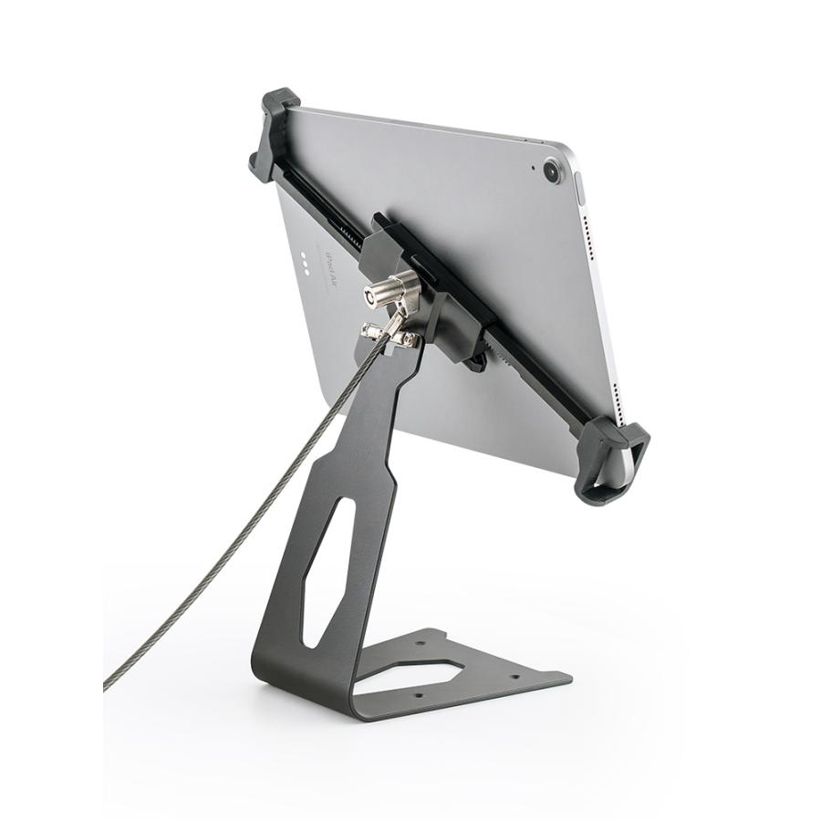 イーサプライ 予約 タブレット iPadセキュリティ 盗難防止 ロック ワイヤー 鍵 スタンド android 机上 角度調整 EEX-SLTB02 : イーサプライ ヤフー店 - 通販 ...