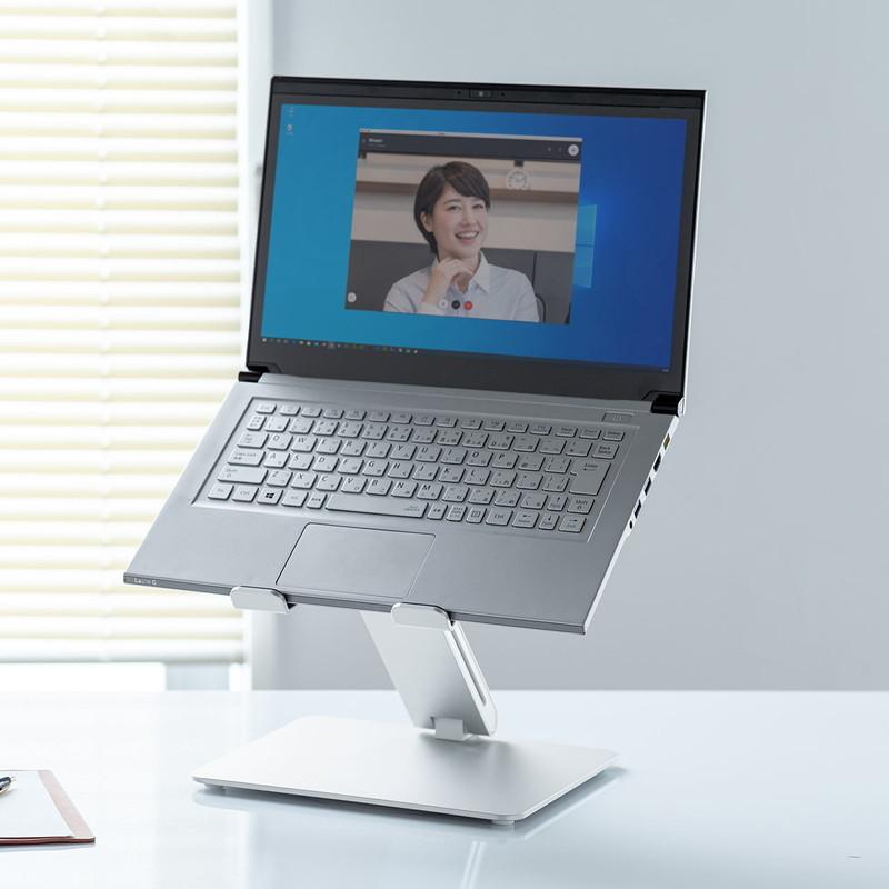 SANWA SUPPLY ノートパソコンスタンド アルミ タブレットスタンド 360度回転 アーム式 折りたたみ 放熱 EZ1-CR016 : イーサプライ ヤフー店 - 通販 - Yahoo ...