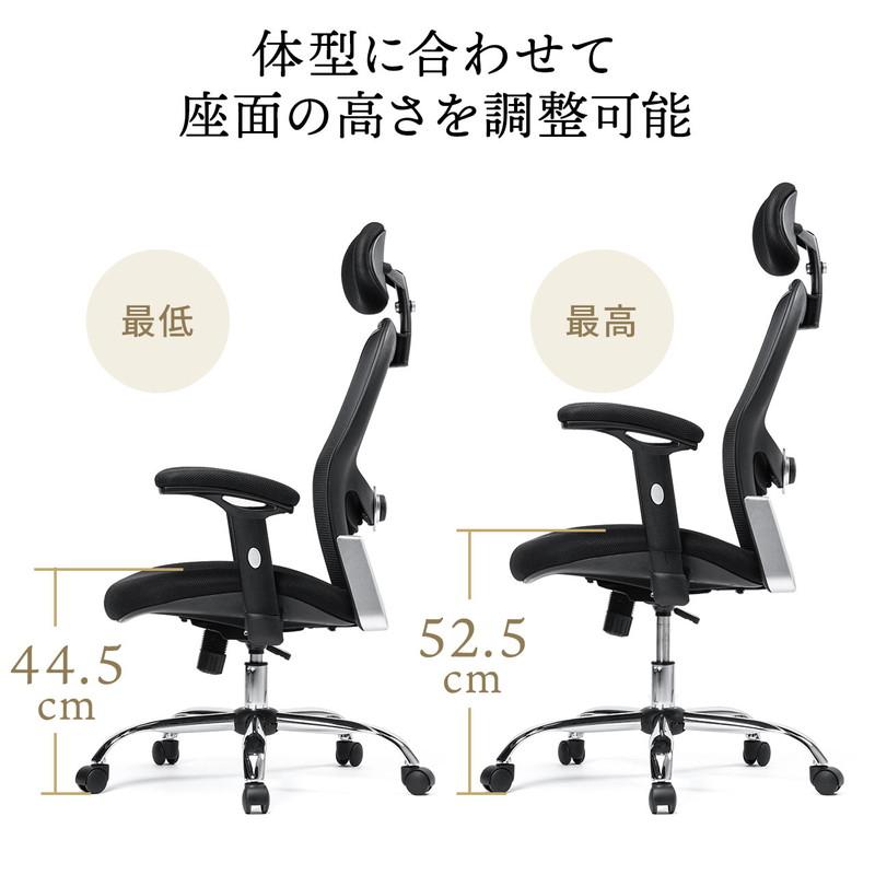 SANWA SUPPLY メッシュチェア オフィスチェア ハイバック 背座 SANWA SUPPLY メッシュチェア オフィスチェア ハイバック 背座