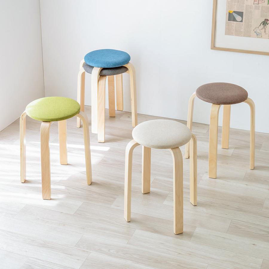 イーサプライ 丸椅子 クッション 布 木製脚 スツール スタッキング おしゃれ ブラック out-EEX-CH83BK アウトレット : イーサプライ ヤフー店 - 通販 - Yahoo!ショッピング