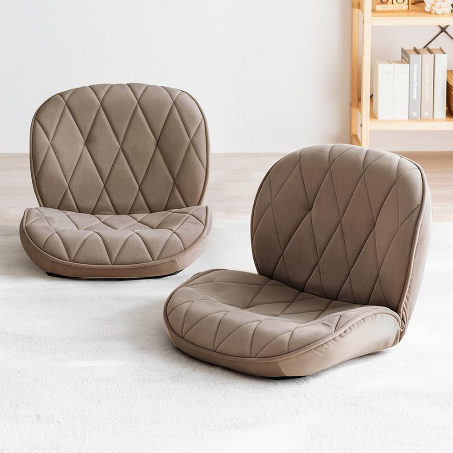 座椅子 こたつ コンパクト フロアチェア リクライニング クッション 背もたれ かわいい おしゃれ ダークブラウン EEX-CHSD04ZDB アウトレット : out-eex ...