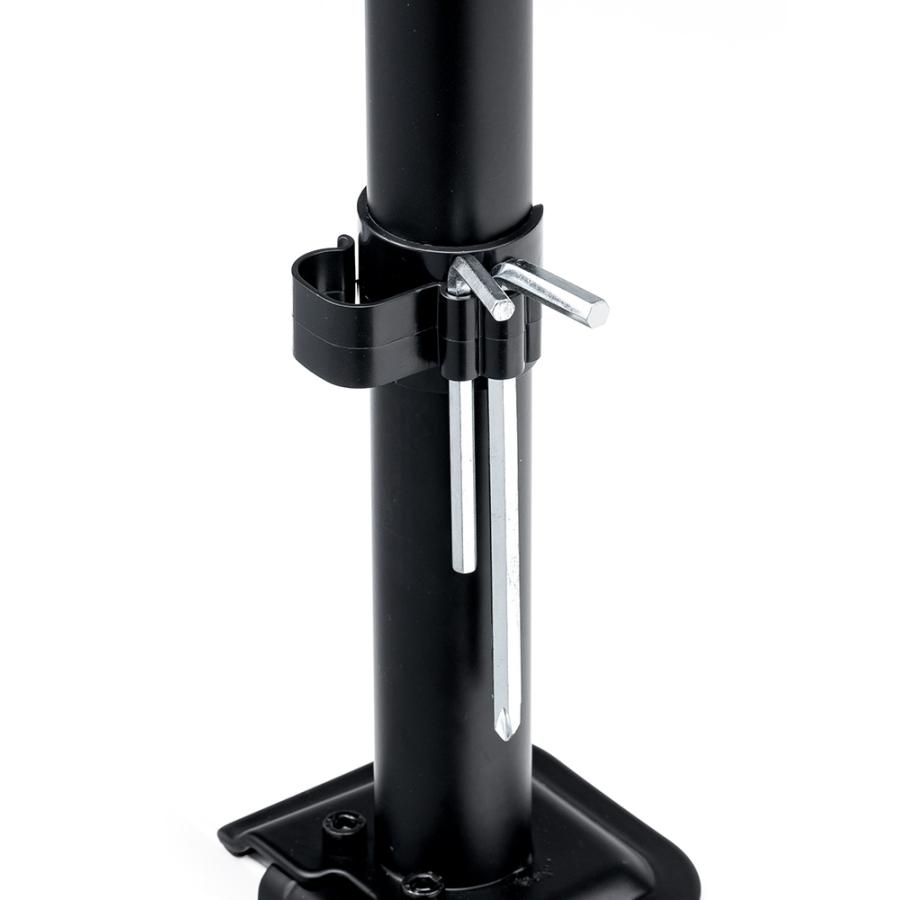 イーサプライ モニターアーム 2画面 デュアル 支柱 ロングポール クランプ式 グロメット式 VESA おすすめ out-EEX-LASS01BK アウトレット : イーサプライ ヤフー店 ...