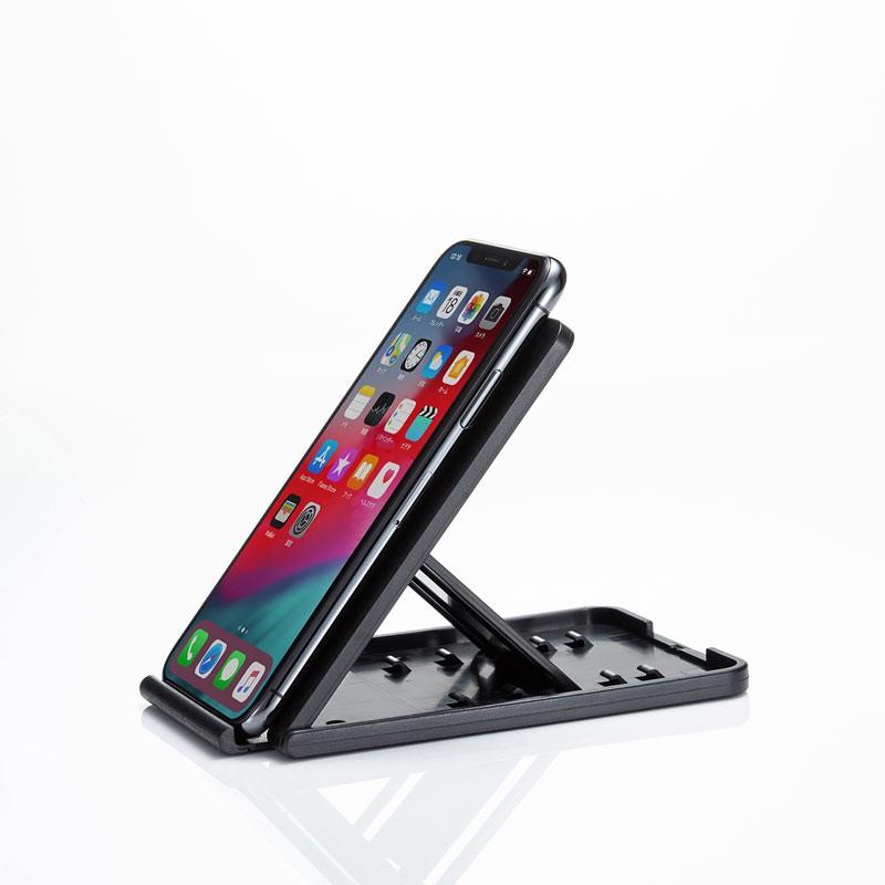 スマートフォン タブレットスタンド 折りたたみ 薄型 軽量 持ちはこび PDA-STN33BK サンワサプライ ネコポス対応 :PDA-STN33BK:イーサプライ ヤフー店 - 通販 ...