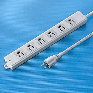 電源タップ エココード 6個口 5m 日本製 TAP-KE6-5 サンワサプライ :TAP-KE6-5:イーサプライ ヤフー店 - 通販 - Yahoo!ショッピング