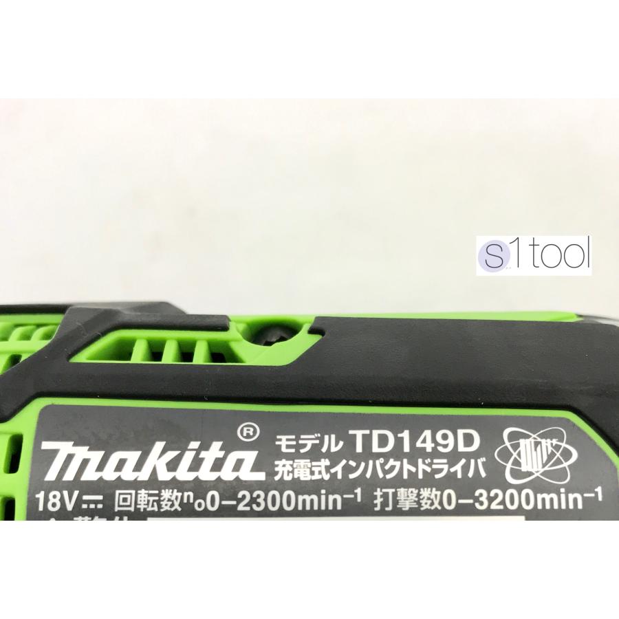 新品 マキタ TD149DZ 本体のみ ライム ケース付き 18V 充電式インパクトドライバ (バッテリ・充電器・別売) makita TD149DZL TD149D : エスワンツールヤフー ...