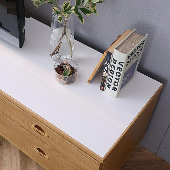 NORA テレビボード 150 レッドオーク 無垢 テレビ台 メラミン天板 収納 フルオープン お掃除ロボット : et-style - 通販 - Yahoo!ショッピング