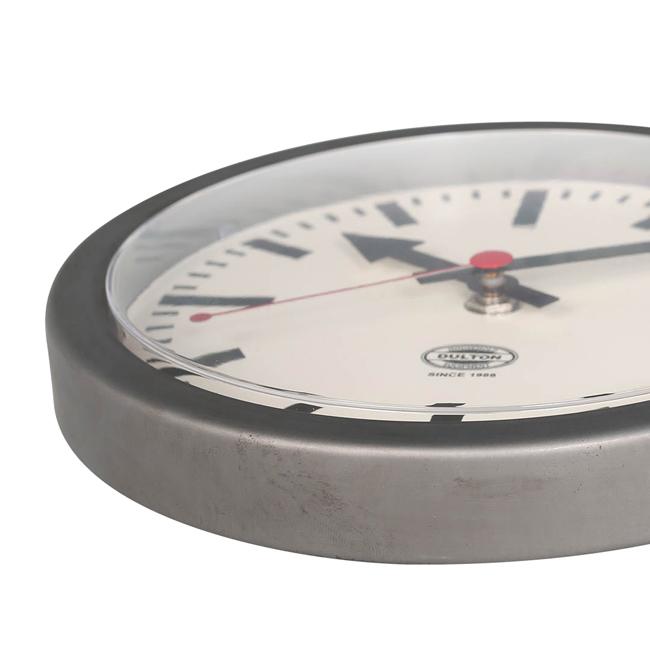 DULTON 【即納】ダルトン 時計 ダブルフェイス クロック 両面時計 YR-0643M 壁付 Double face clock 170D2 コンパクト ブラック 壁掛け : et ...