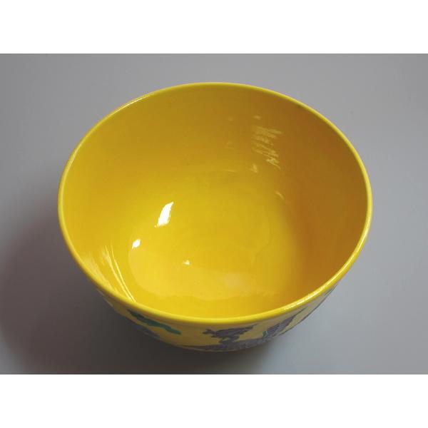 黄交趾鳳凰紋 菓子器/懐石鉢 平安雲楽造 共箱 : 茶道具商 越中 黄交趾鳳凰紋 菓子器/懐石鉢 平安雲楽造 共箱 : 茶道具商 越中