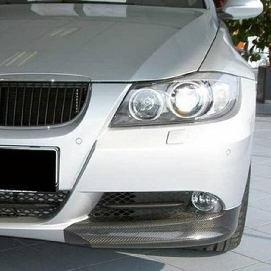 BMW E90 カーボン 外装 カスタム フロント ボディキット スプリッタ エプロン E90バンパー 2005-2008 : イーテックコマース - 通販 - Yahoo!ショッピング