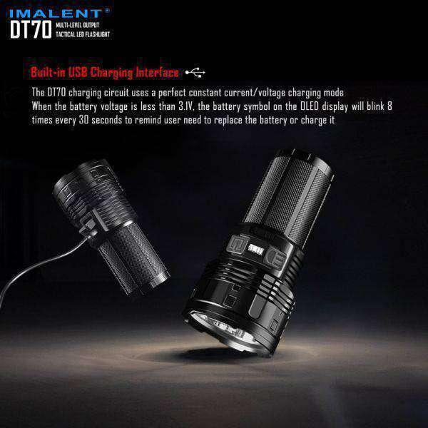 IMALENT 防水IPX-8 DT70 XHP70 16000LMUSB充電式ライト USB懐中電灯トーチ : イーテックコマース - 通販 ...