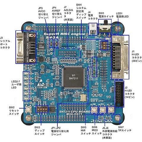 ルネサスエレクトロニクス(RENESAS) CPUボード M3A-HS11G50 : eTechnoShop - 通販 - Yahoo!ショッピング