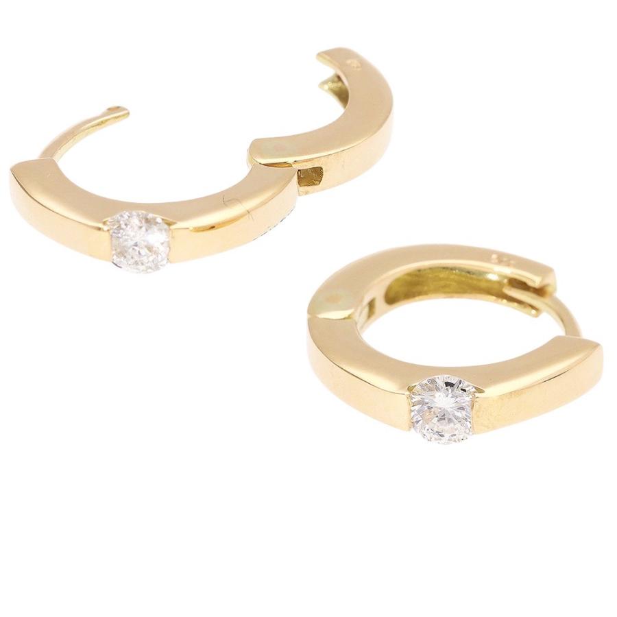 ピアス フープピアス ダイヤモンド ダイヤ 一粒 0.20ct 中折れピアス 18金 k18 18k : ジュエリー工房エターナルジェム - 通販 - Yahoo!ショッピング