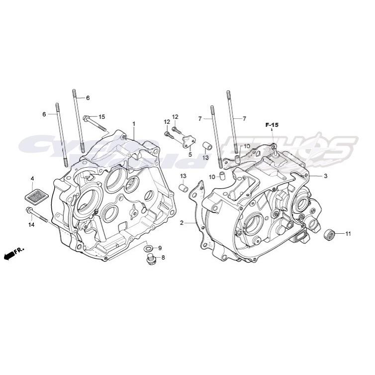 90407-259-000 パッキン,ドレンコック12MM HRC ホンダ : h90407259000 : エトスデザイン - 通販 ...