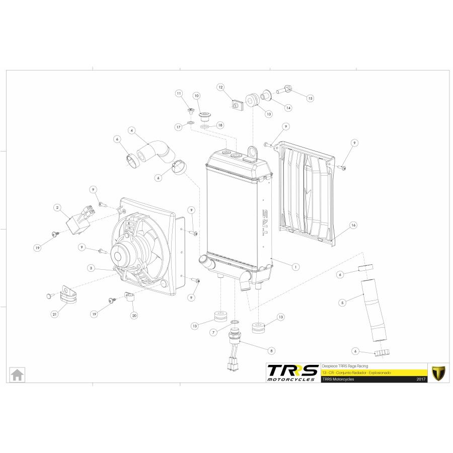 50908 ボルト, M6x25 サイレントブロック、ラジエター TRRS ラガレーシング : エトスデザイン - 通販 - Yahoo!ショッピング