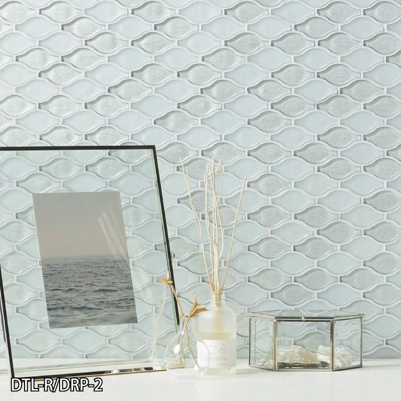 LIXIL ドリップガラス 特殊形状平ネット張り DTL-R/DRP-1 / INAX タイル : eTile ヤフーショップ - 通販 - Yahoo!ショッピング