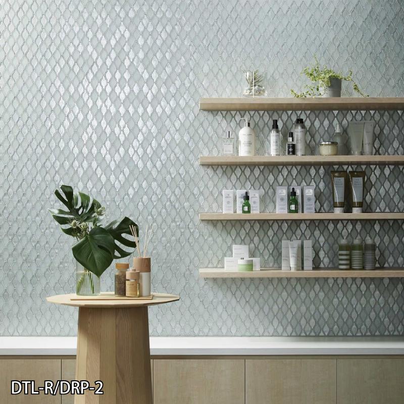 ドリップガラス 特殊形状平ネット張り DTL-R/DRP-1 / LIXIL INAX タイル :DTL-R-DRP-1:eTile ヤフーショップ - 通販 - Yahoo!ショッピング