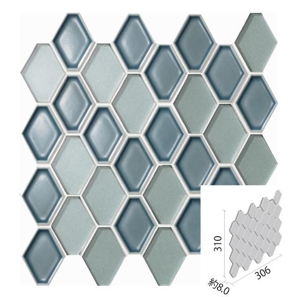 LIXIL ロサンジュ 変形六角形平ネット張り DTL-R/LSN-4 / INAX : eTile ヤフーショップ - 通販 - Yahoo!ショッピング