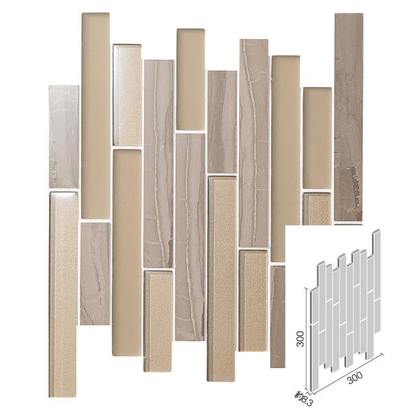 LIXIL マルモガラス 異形状平ネット張り DTL-R/MRG-3 / INAX タイル : eTile ヤフーショップ - 通販 - Yahoo!ショッピング