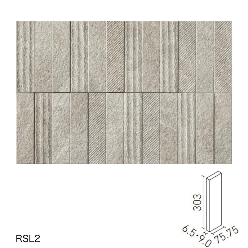 エコカラット リブスレート 303×75角平 ECP-375/RSL2 グレー タイル(4ケース) エコカラットプラス / LIXIL INAX : eTile ヤフーショップ - 通販 ...