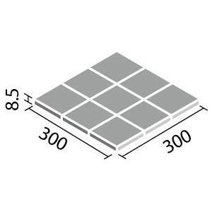 LIXIL ミルルフロア 100mm角裏ネット張り ML-100NET/1 / INAX タイル : eTile ヤフーショップ - 通販 - Yahoo!ショッピング