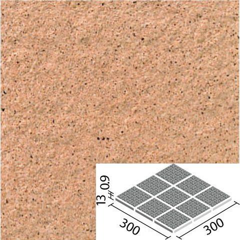 LIXIL ピアッツア OXシリーズ 100mm角歩道用スロープ裏ネット張り（Fパターン）(バラ) PI-100NET/13F / INAX 外装床タイル 屋外床 : eTile ヤフー ...
