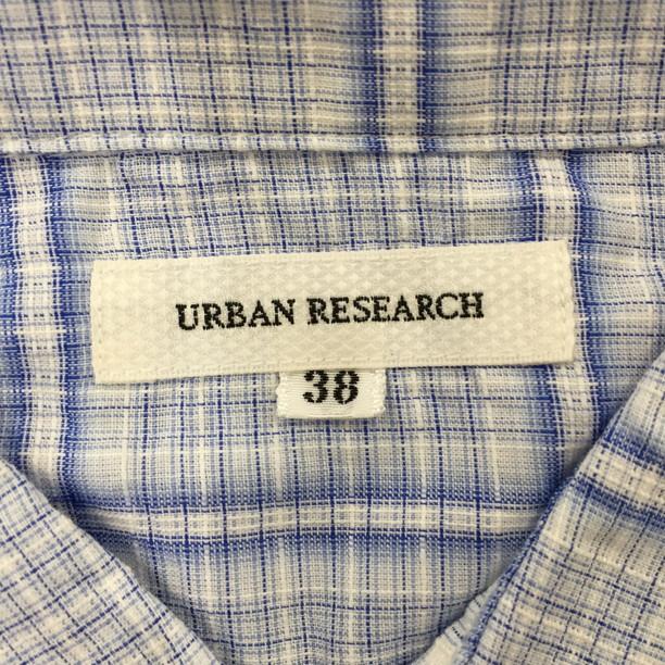 URBAN RESEARCH（アーバンリサーチ） 2303F-207 メンズ ブルー シャツ 38 【送料一律！800円】 : ETN弐番館 ...