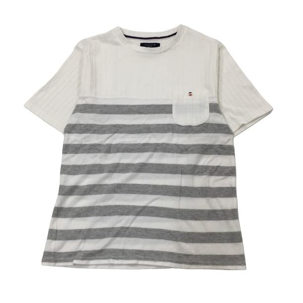 TAKA-Q（タカキュー） 2303F-270 メンズ TAKA:Q ホワイト 半袖Tシャツ M SLIM FIT【送料一律！800円 ...