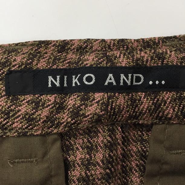 niko and… 2408F-148 メンズ and ... ニコアンド ブラウン パンツ M 【送料一律！800円】 : ETN弐番館 - 通販 - Yahoo!ショッピング