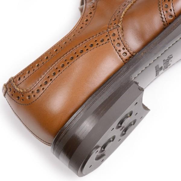 Tricker's トリッカーズ レディースコレクション L5679 「アン 」ウイングチップ短靴 ダービーシューズ ビーチナットアンティーク ...