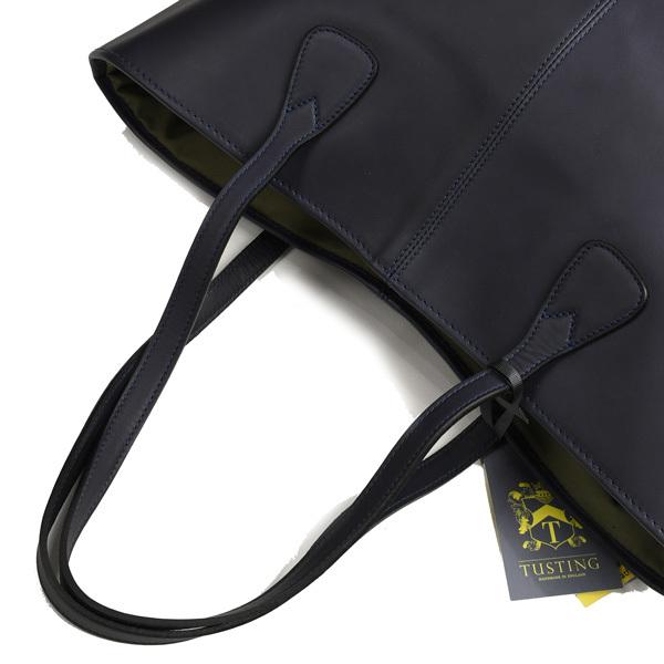 タスティング TUSTING 軽量レザートートバッグ ワーウィックMK2 ネイビー イタリアンカーフシューレザー プレーンマット仕上げ イギリス製 男女兼用 : warwick-p-2848 ...