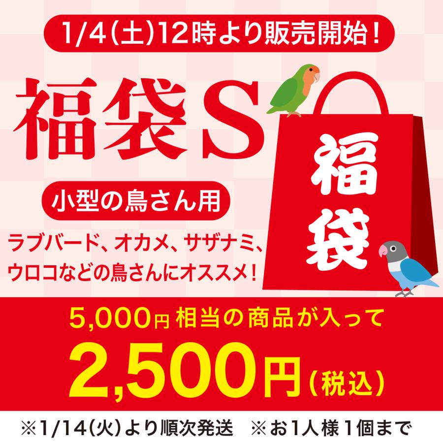 えとぴりか福袋 Sサイズ【小型の鳥さん用】※1/14(火)から順次発送 : 2025fukus : えとぴりかオンラインショップ - 通販 - Yahoo!ショッピング