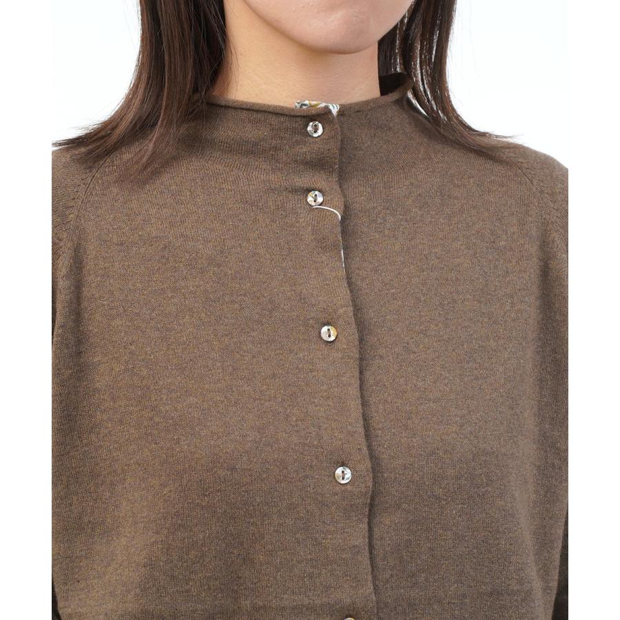 ソソット LIBERTY ボトルネックカーディガン sosotto 2025秋冬新作