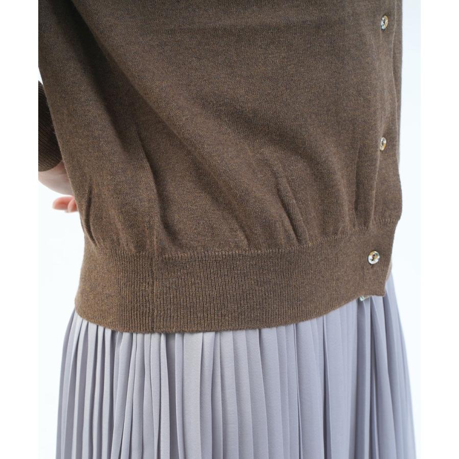 ソソット LIBERTY ボトルネックカーディガン sosotto 2025秋冬新作