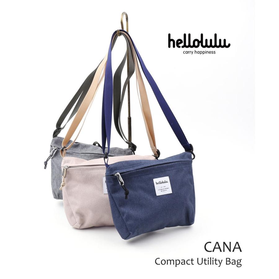 ハロルル ミニショルダーバッグ サコッシュ ユーティリティバッグ CANA カナ hellolulu 2021春夏新作 レディース メンズ 国内正規品 : 5075099 : BLEU ...
