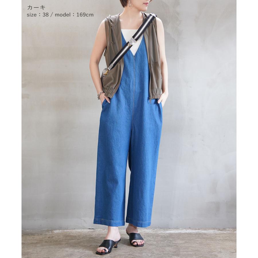 PUPULA ププラ トリコットオーガンジー シアー フードベスト レディース 国内正規品 : etre!par bleu comme ...