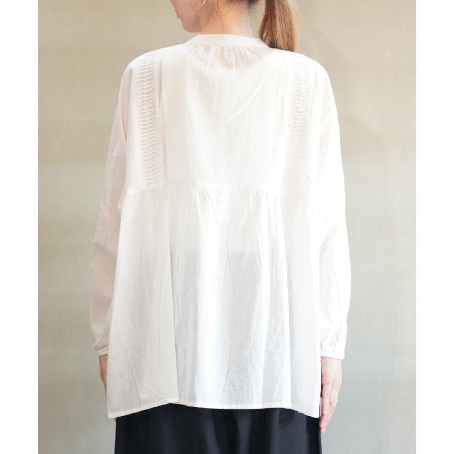 Pont de Chalons（ポンデシャロン） インド綿ウェーブピンタック