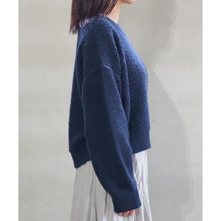 ミディウミ パイルボアニットプルオーバー Midi-Umi 2025秋冬新作