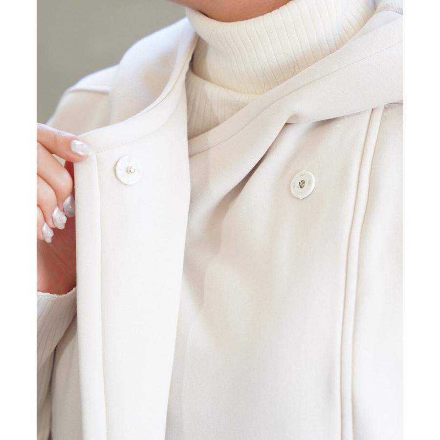 PUPULA（ププラ） ロングステープルボンバーヒート フーディベスト