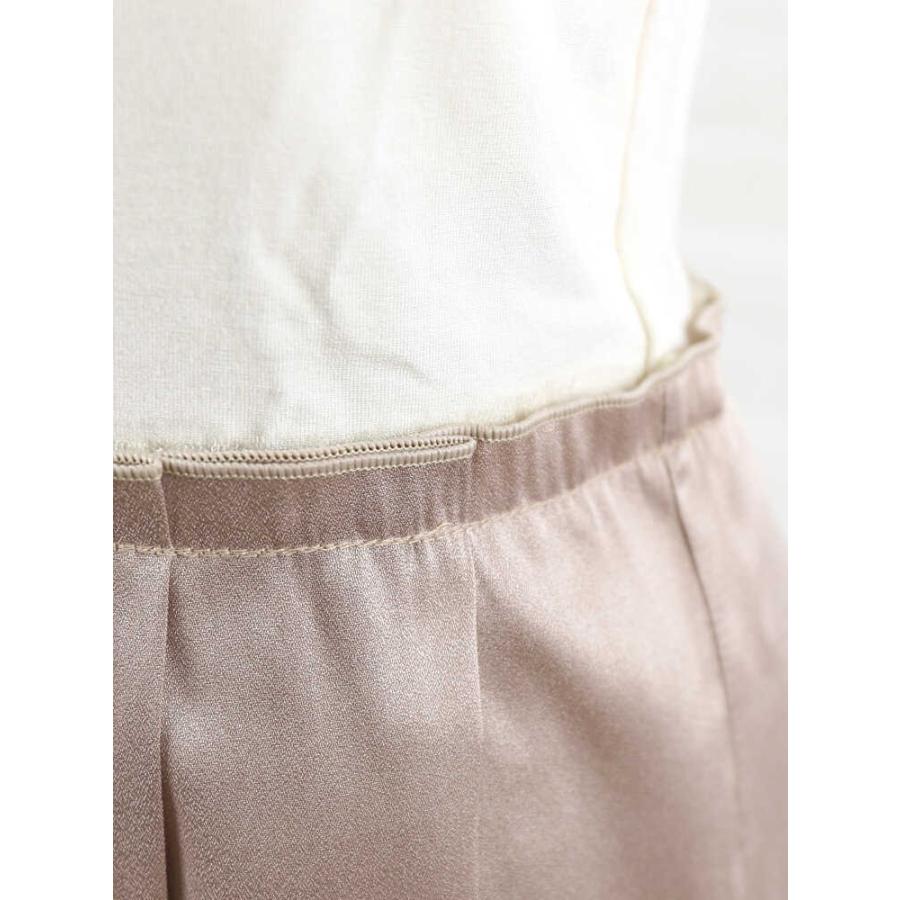 EMUE(エミュー)レーヨン サテン チュールフリル キャミソール・4011006-2061501 :4011006:etre!par ...