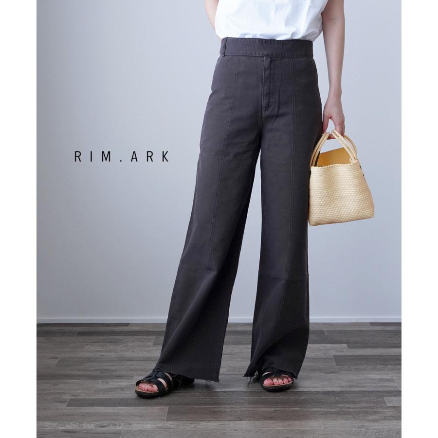 RIM.ARK リムアーク ハイウエストデニム ワイドパンツ RIM.ARK リムアーク ハイウエストデニム ワイドパンツ
