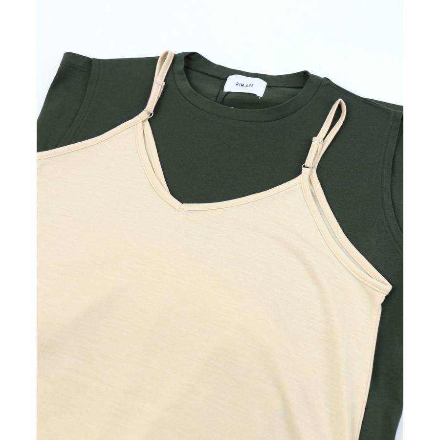 リムアーク ワンピースセット バックカットレイヤードワンピース RIM