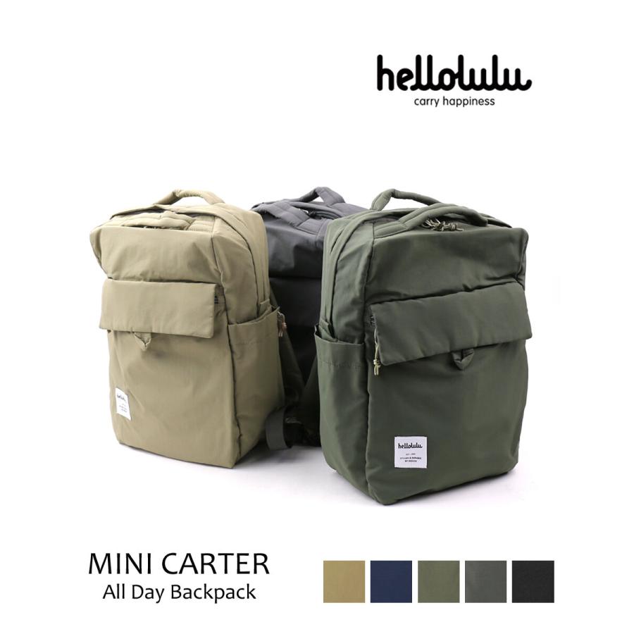 hellolulu ハロルル バックパック デイパック リュック MINI CARTER ミニカーター レディース メンズ 国内正規品 : etre!par bleu comme bleu ...