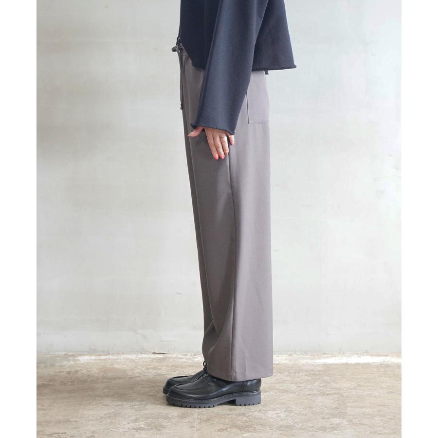 ユイティーム イージーパンツ huitieme nid 2025秋冬新作 レディース